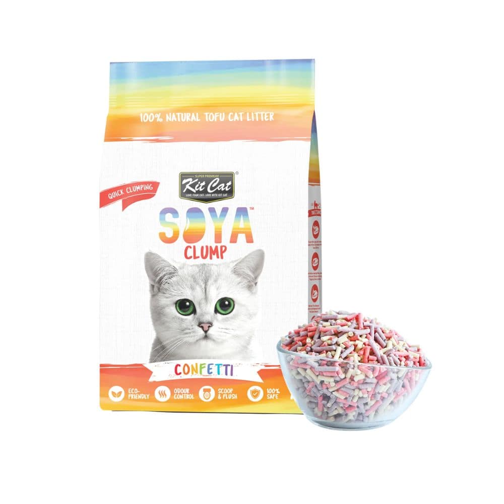 Kit Cat Soya Cat Litter – Confetti | Pet Hero