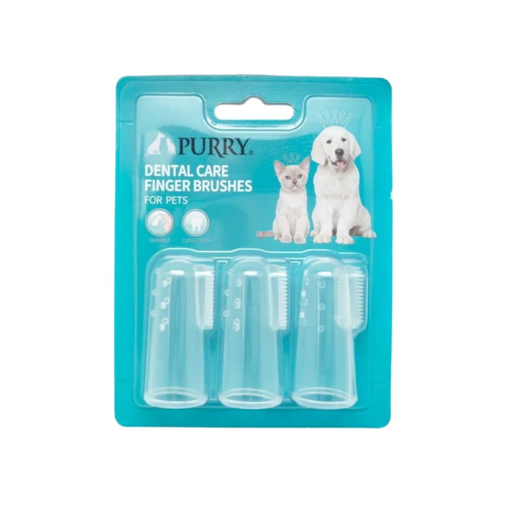 Purry Silicone Finger Brushes Set for Pets | Pet Hero