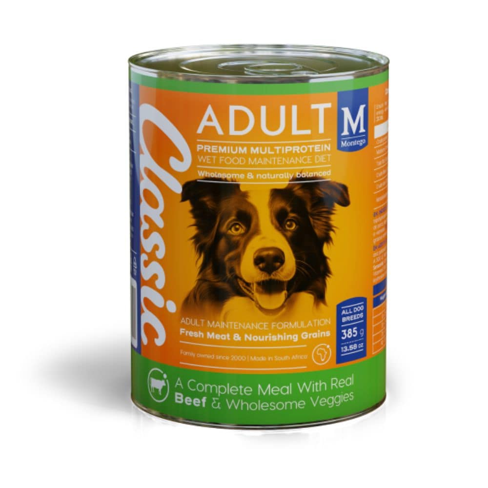 Montego Classic Adult Dog Wet Food Beef with Vegetables | Pet Hero
