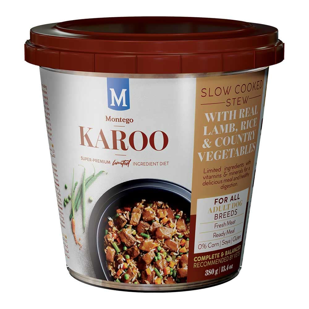 Montego Karoo Lamb and Vegetable Wet Adult Dog Food | Pet Hero