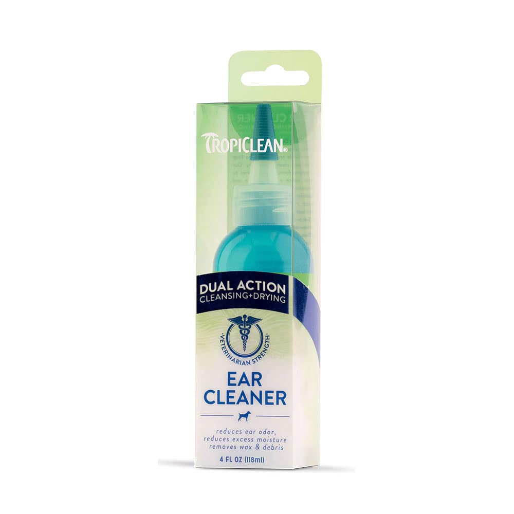 TropiClean Dual Action Ear Cleaner for Pets | Pet Hero