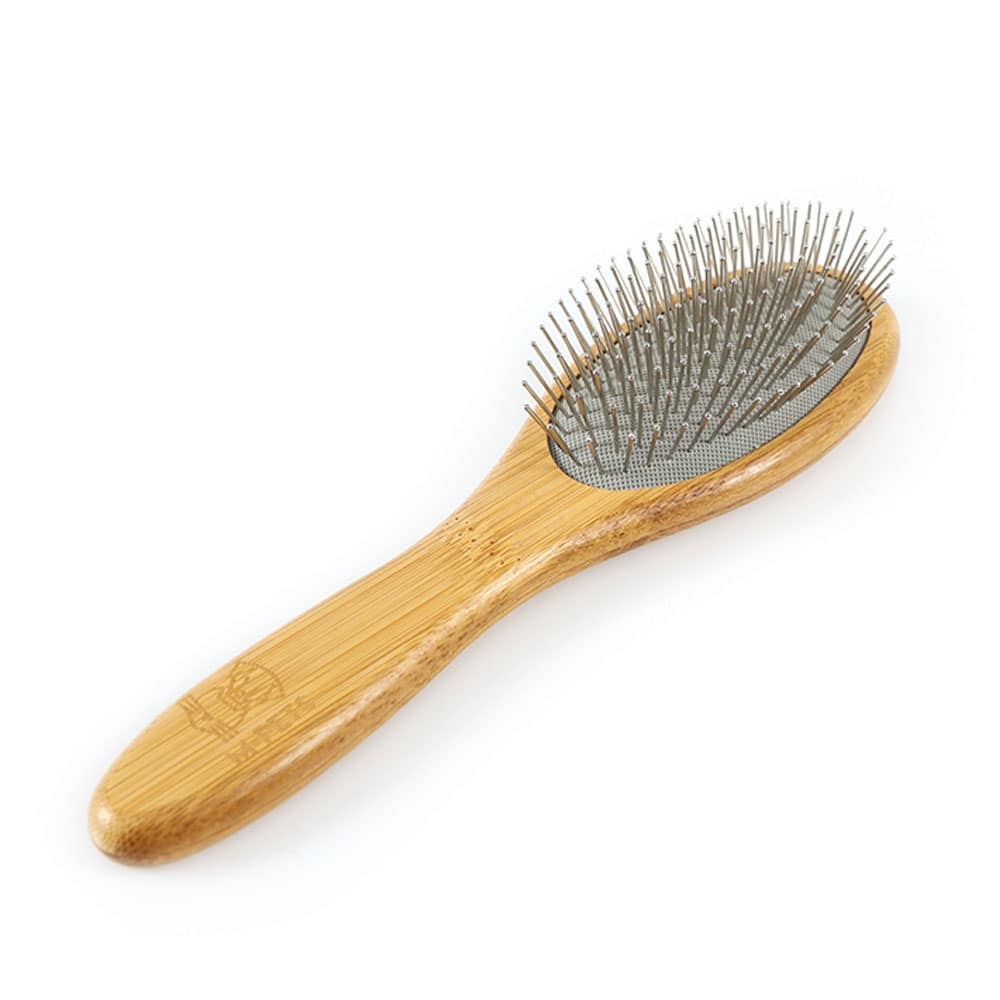M-Pets Bamboo Ball Pin Brush | Pet Hero