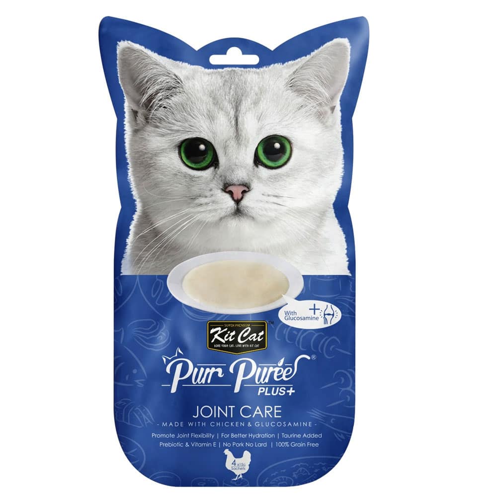 Kit Cat Purr Puree Plus+ Joint Care Chicken | Pet Hero