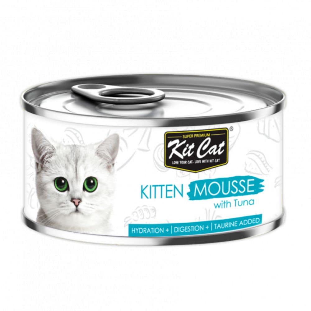 Kit Cat Kitten Mousse with Tuna Cat Wet Food | Pet Hero