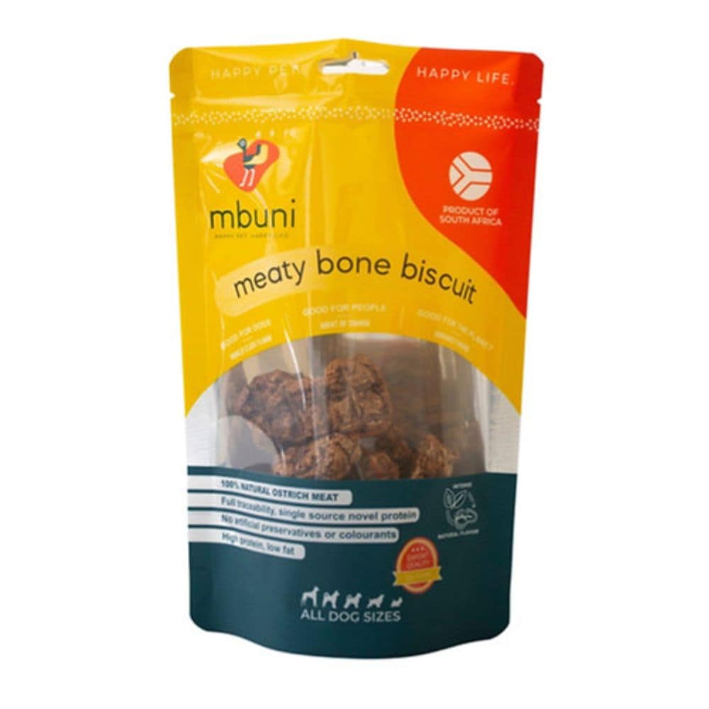 Mbuni Meaty Bone Biscuit Dog Treat | Pet Hero