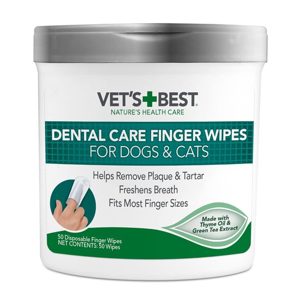 Vet's Best Dental Finger Pads for Dogs and Cats | Pet Hero