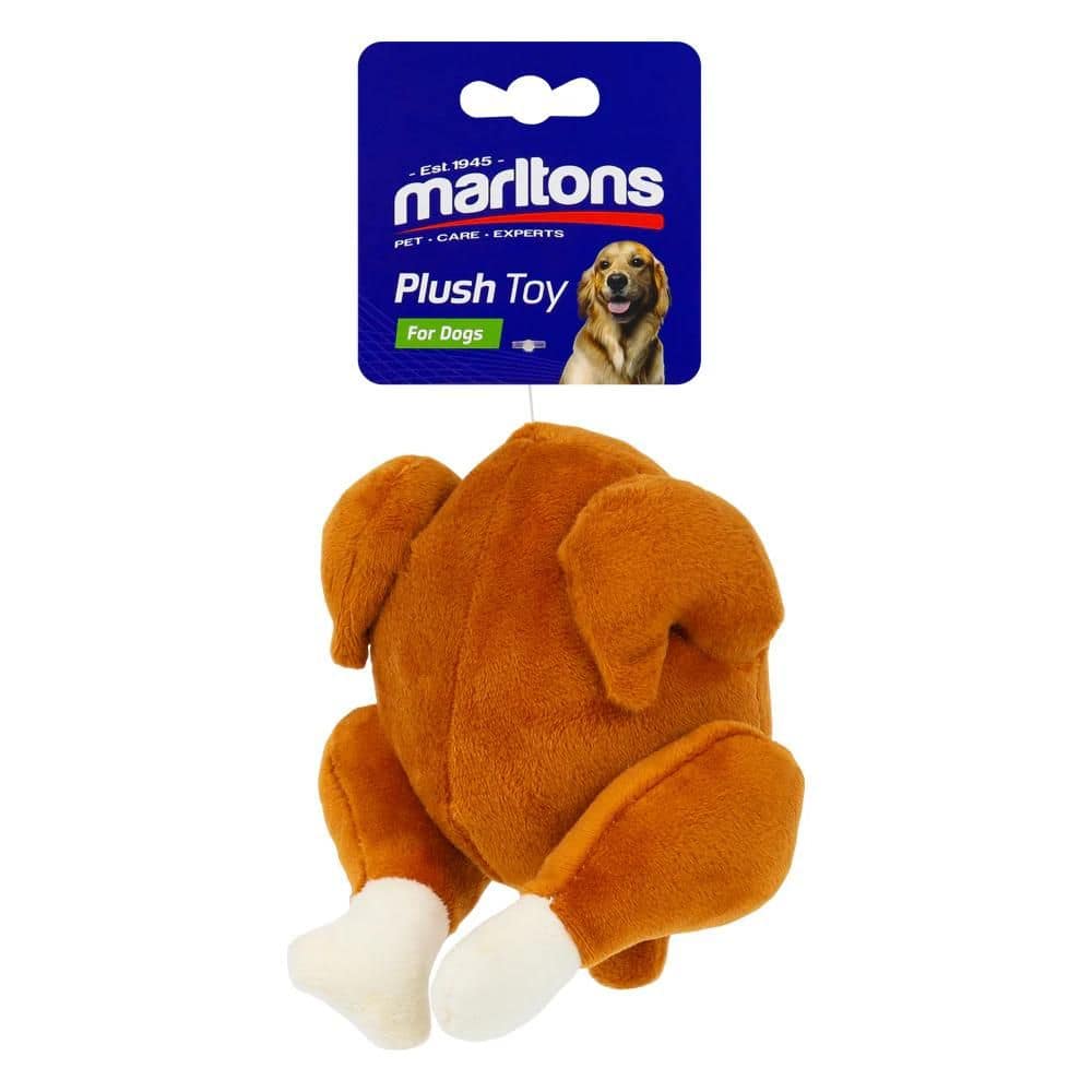 Marltons Roast Chicken Plush Dog Toy | Pet Hero