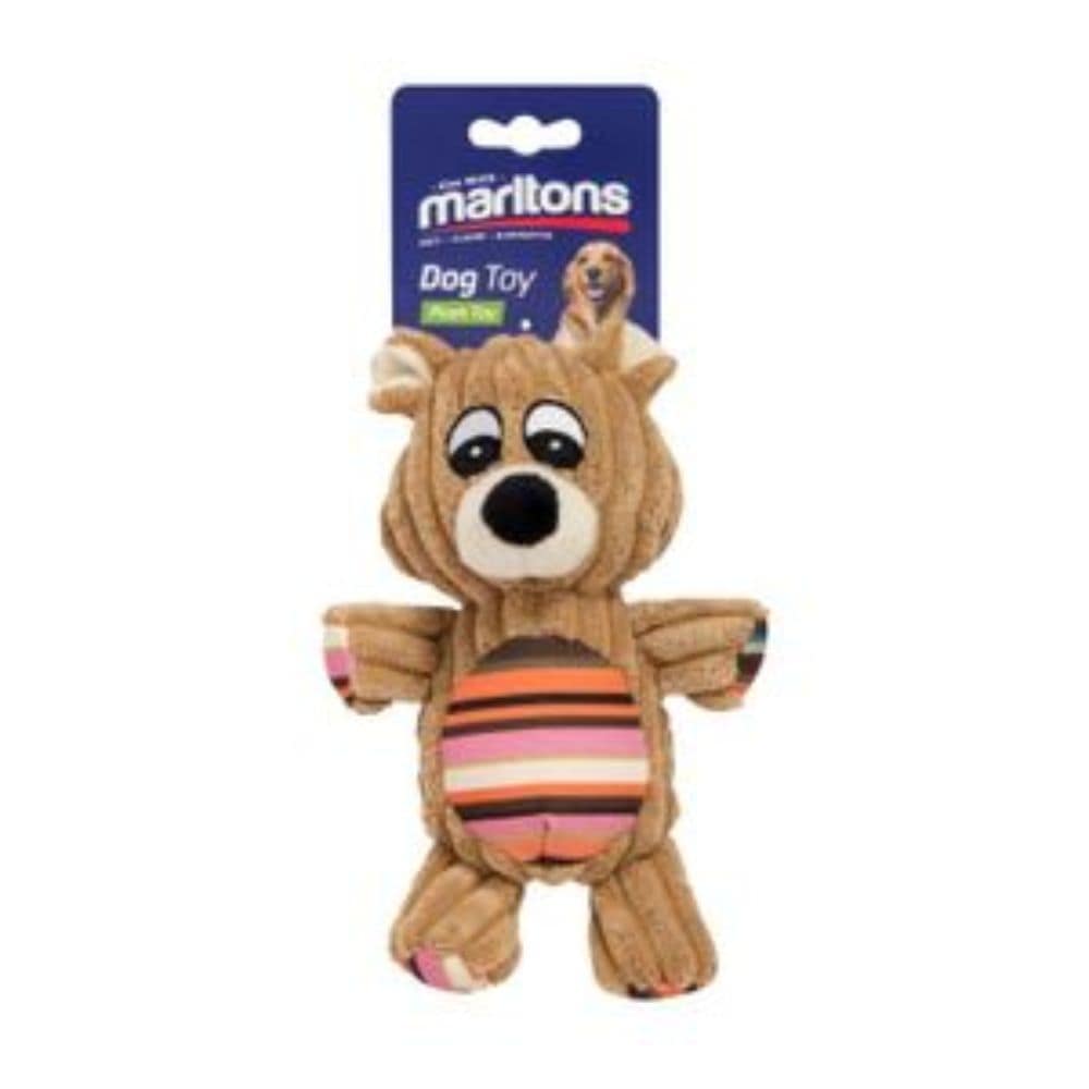 Marltons Teddy Bear Plush Dog Toy | Pet Hero