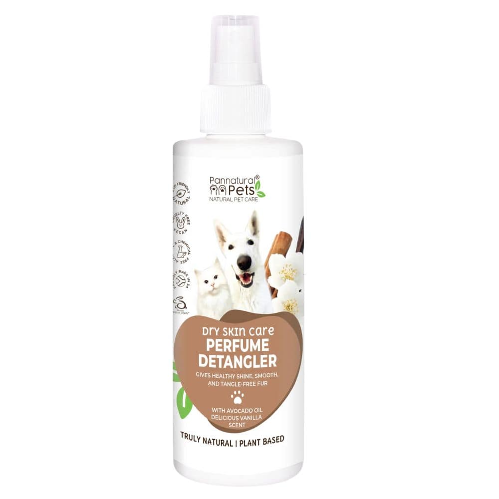Pannatural Pets Dry Fur Care Detangler Spray | Pet Hero