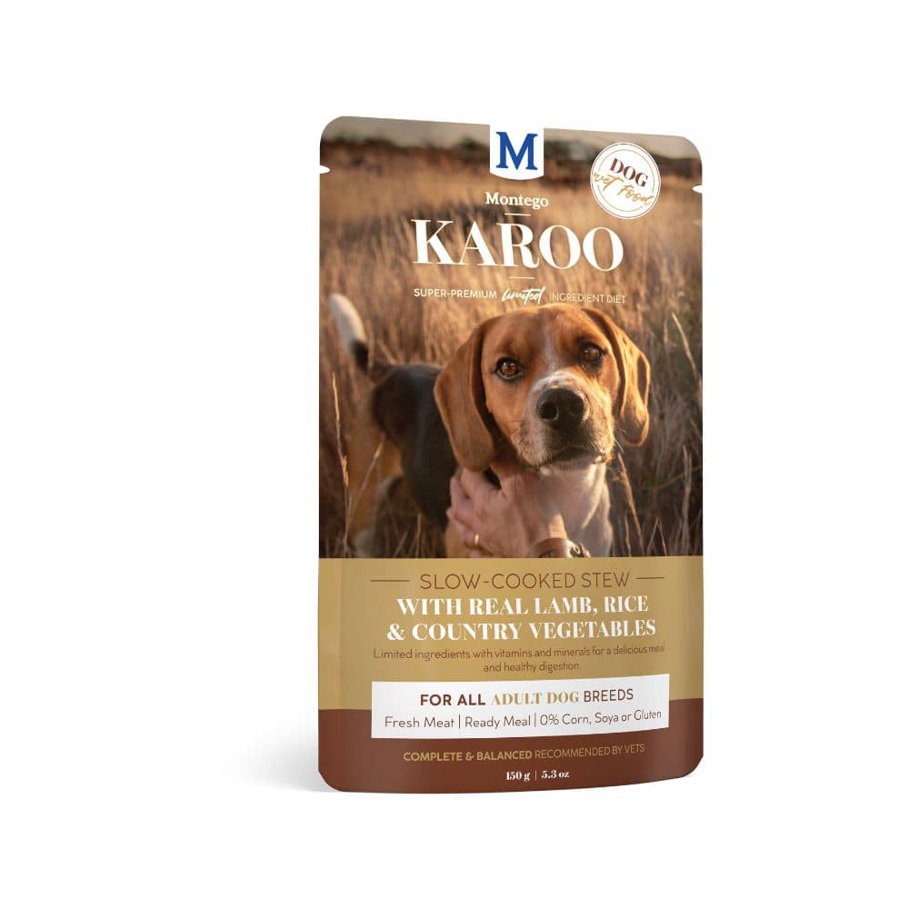 Karoo Lamb Rice & Vegetable Dog Wet Food Pouches | Pet Hero