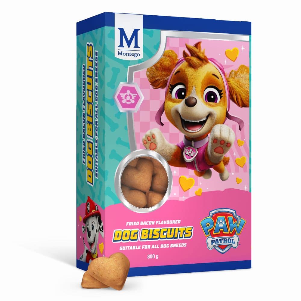 Montego Paw Patrol Fried Bacon Flavoured Dog Biscuits | Pet Hero