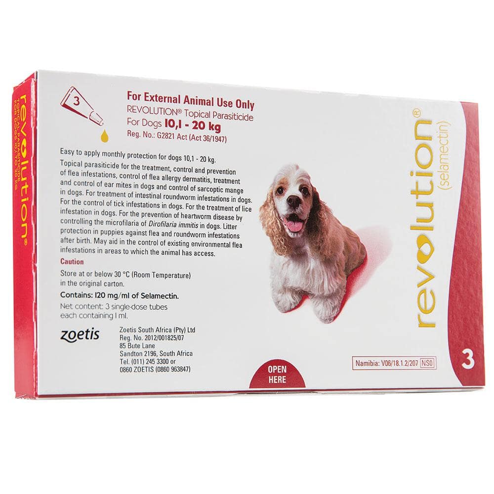 Revolution for Dogs (10.1 - 20 kg) | Pet Hero