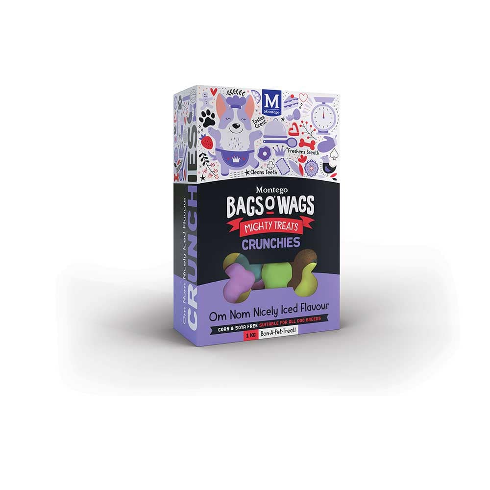 Montego Bags O' Wags Crunchies Nicely Iced | Pet Hero