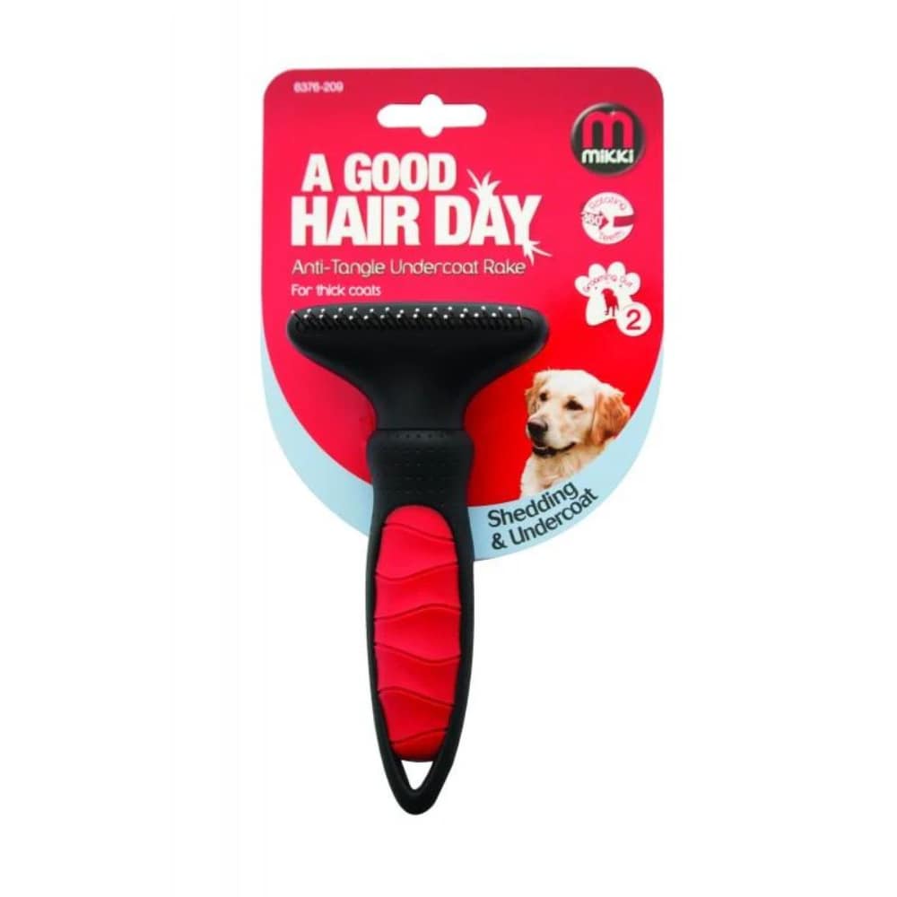 Mikki Anti Tangle Undercoat Rake For Thick Coats | Pet Hero