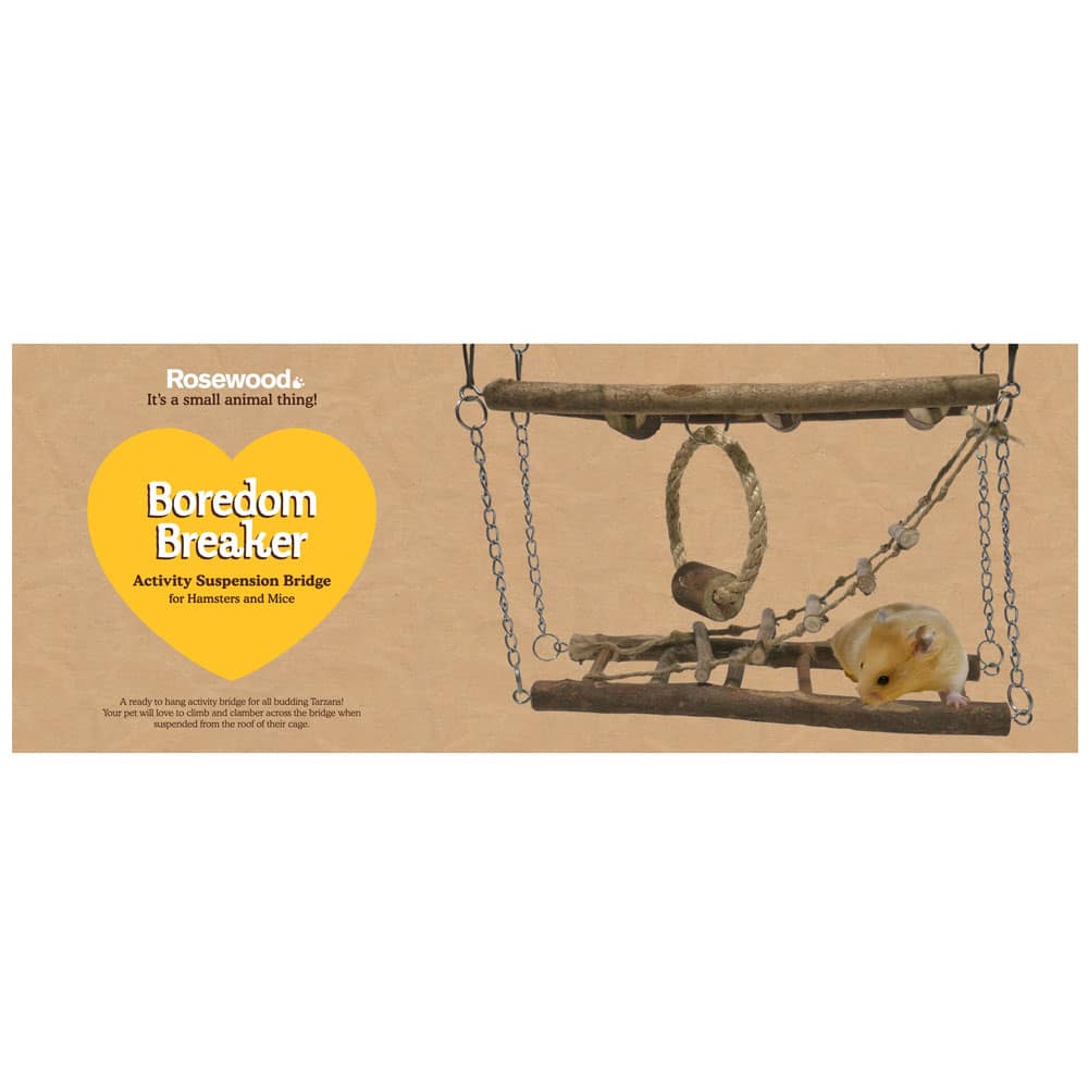 Rosewood Activity Suspension Bridge | Pet Hero