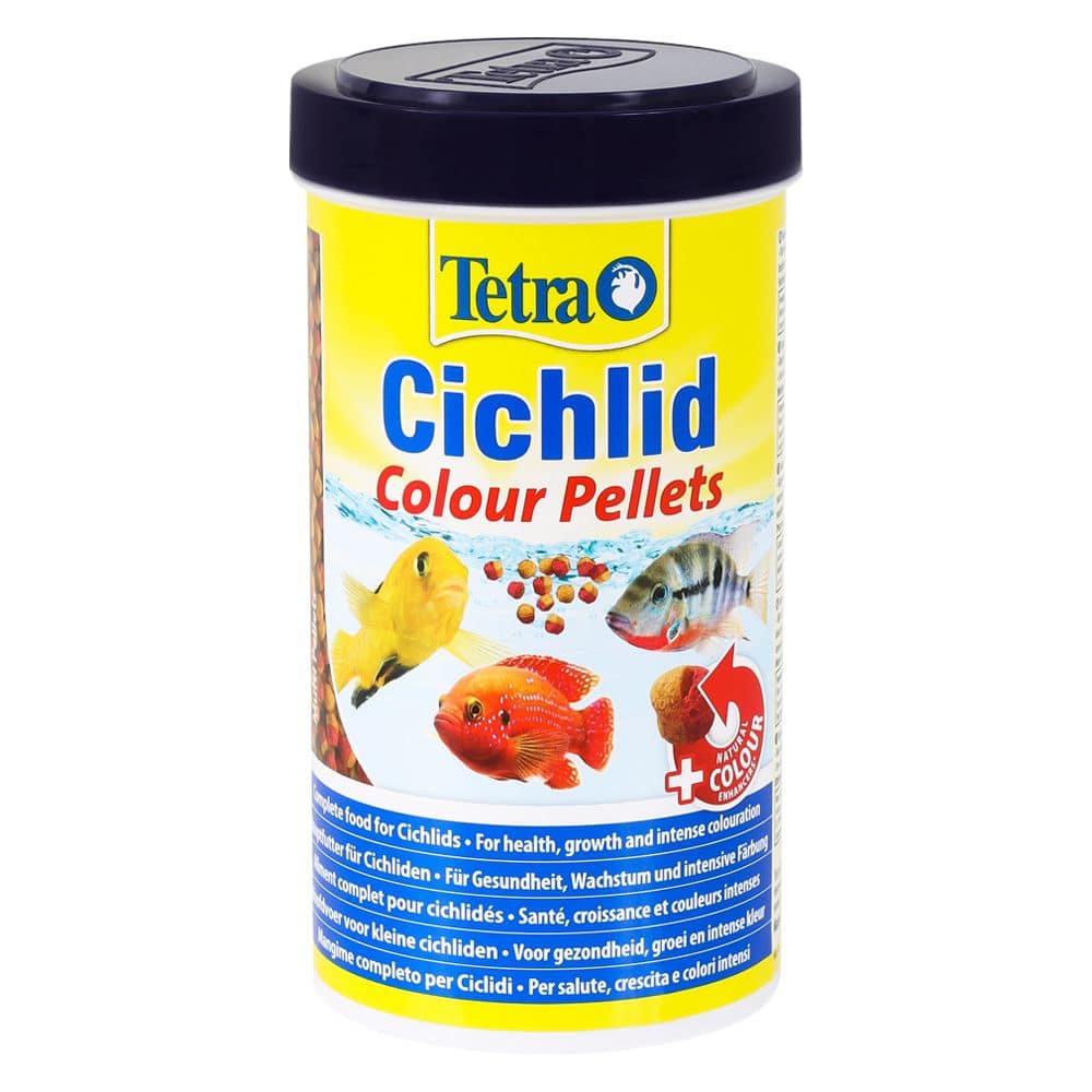 Tetra Cichlid Colour Pellets - 165 g | Pet Hero