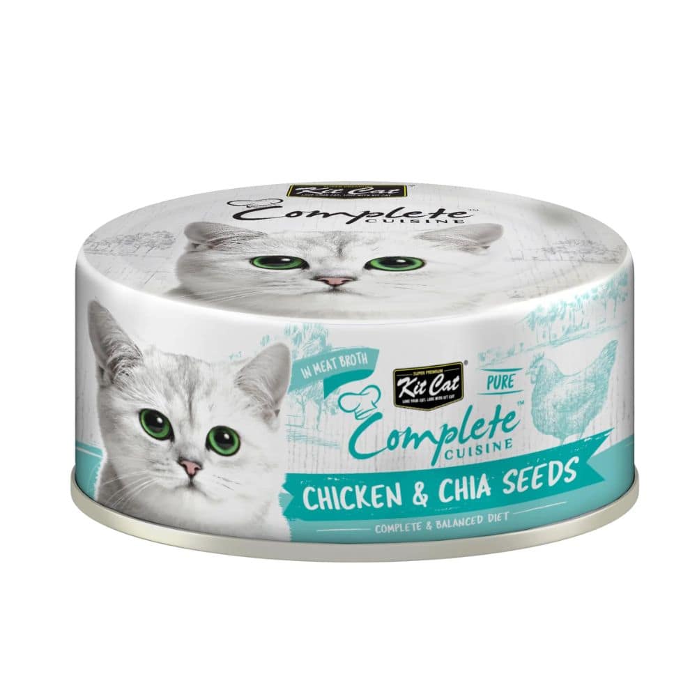 Kit Cat Cuisine Wet Food Chicken & Chia Seeds | Pet Hero