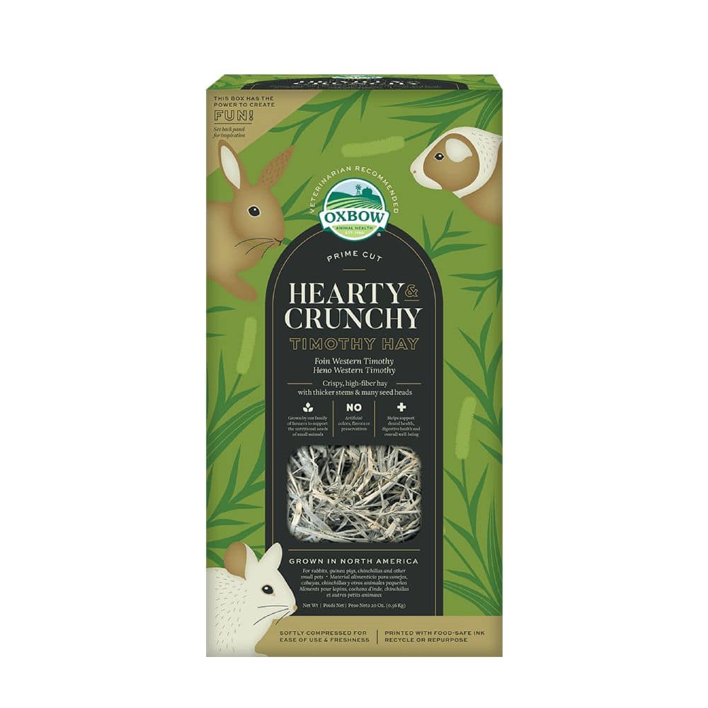 Oxbow Prime Cut Hearty and Crunchy Timothy Hay | Pet Hero