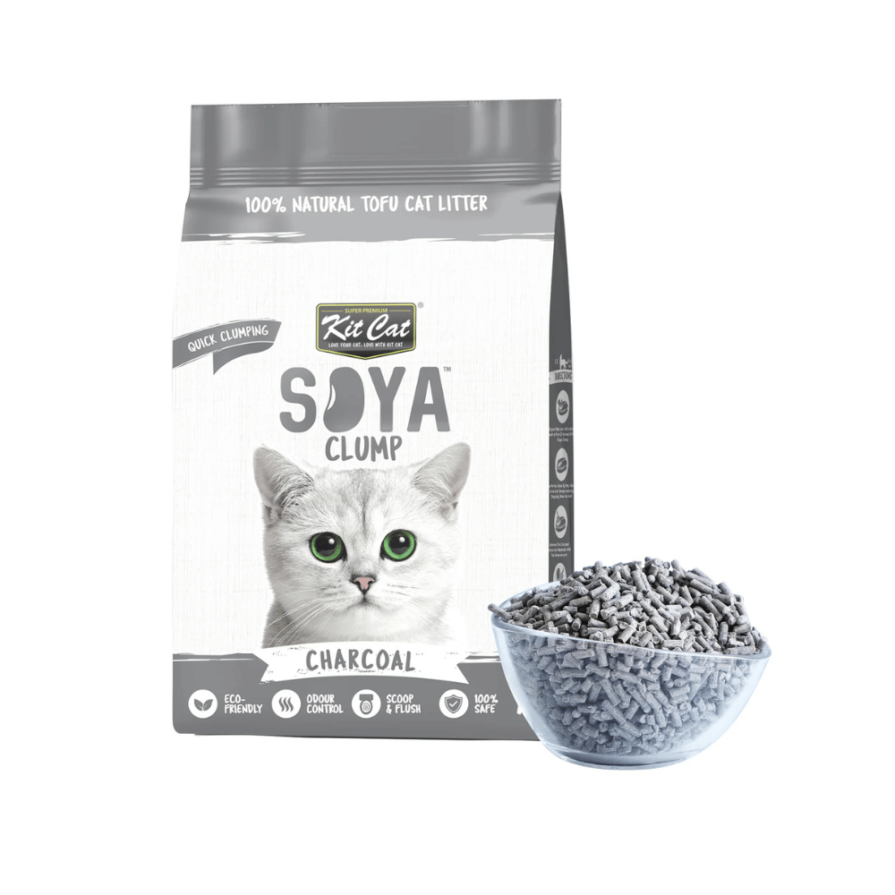 Kit Cat Soya Litter - Charcoal | Pet Hero