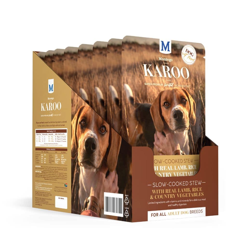 Karoo Lamb Rice & Vegetable Dog Wet Food Pouches | Pet Hero