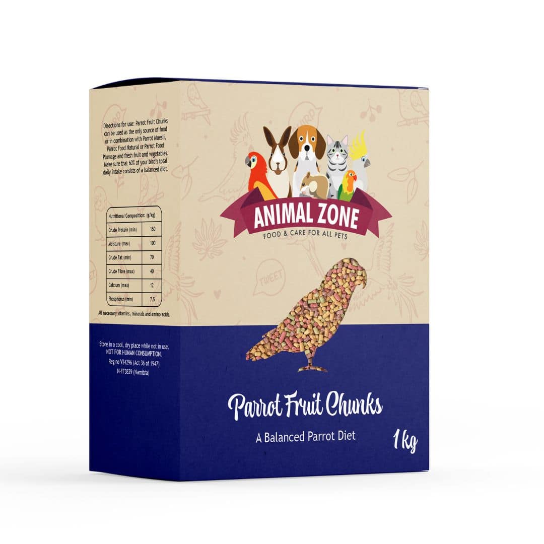 Animal Zone Parrot Fruit Chunks | Pet Hero