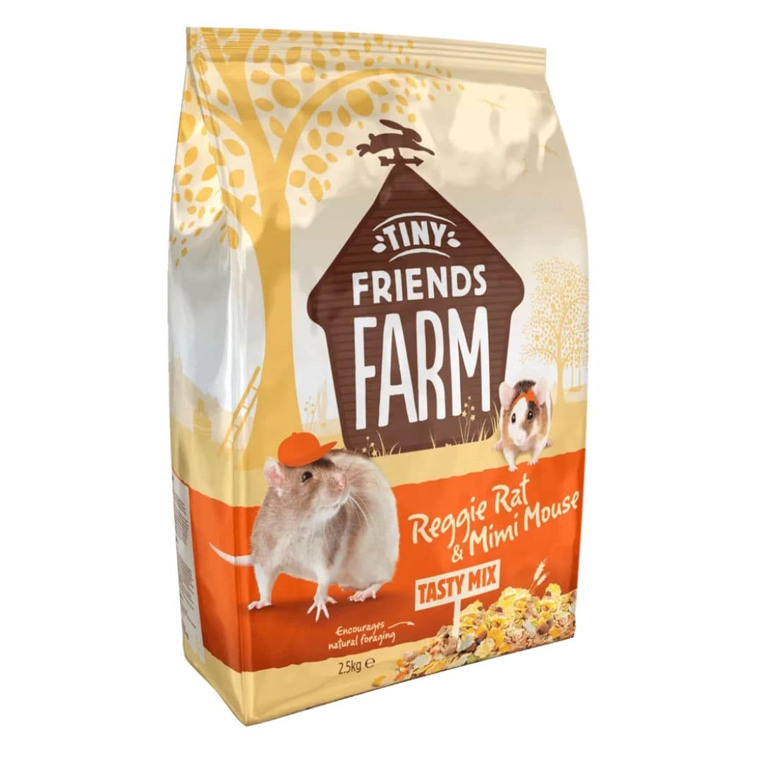 Tiny Friends Farm Reggie Rat Premium Original | Pet Hero