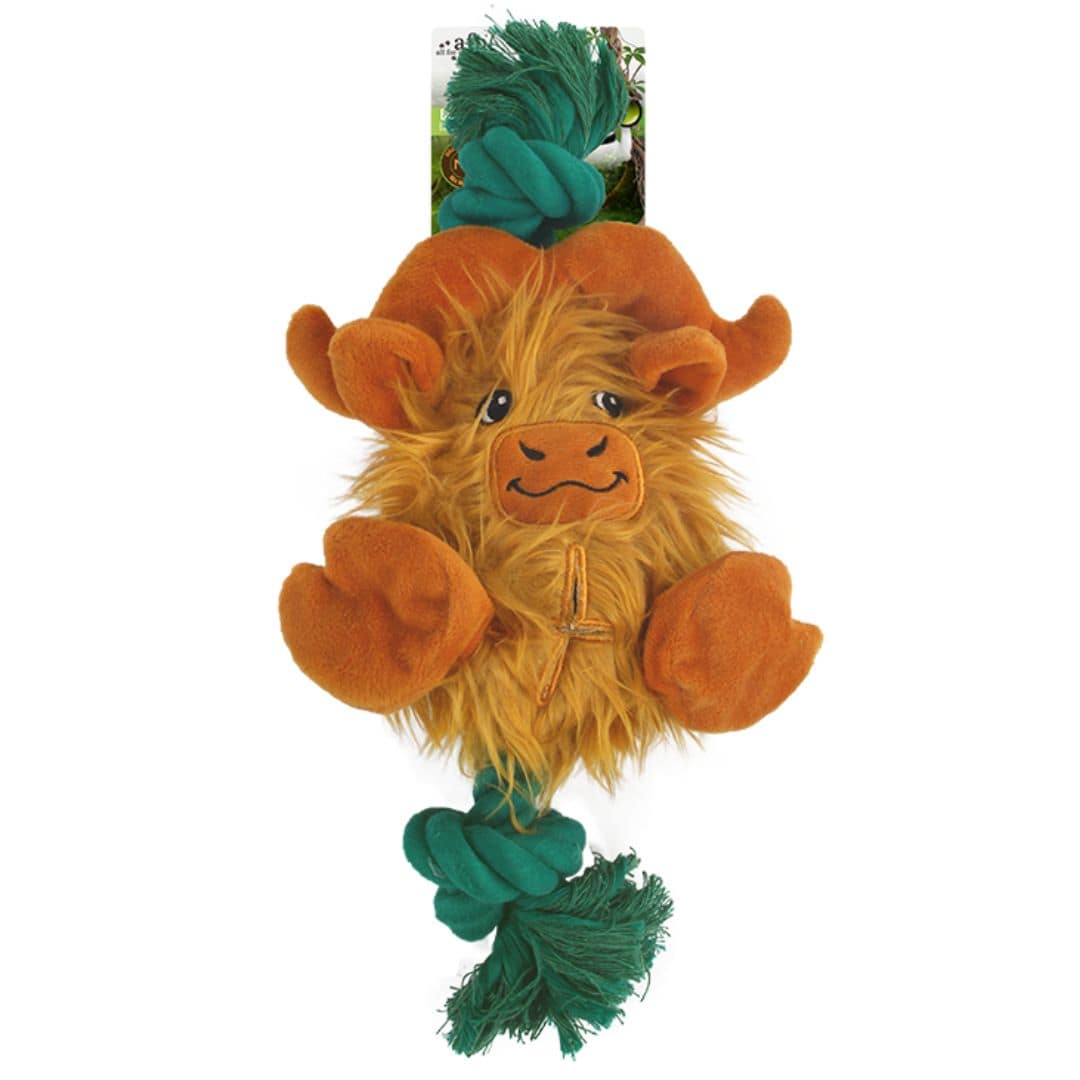 All for Paws Safari - Big Foot Buffalo Dog Toy | Pet Hero