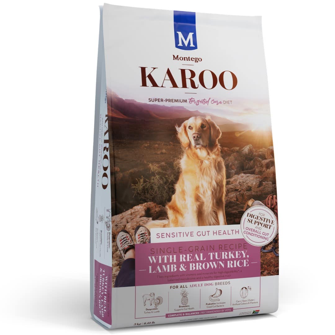 Montego Karoo Turkey & Lamb - Sensitive Gut Health Dog Food | Pet Hero