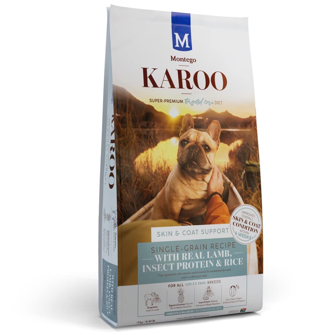 Karoo Lamb & Insect Protein Skin & Coat Support Dog Food | Pet Hero