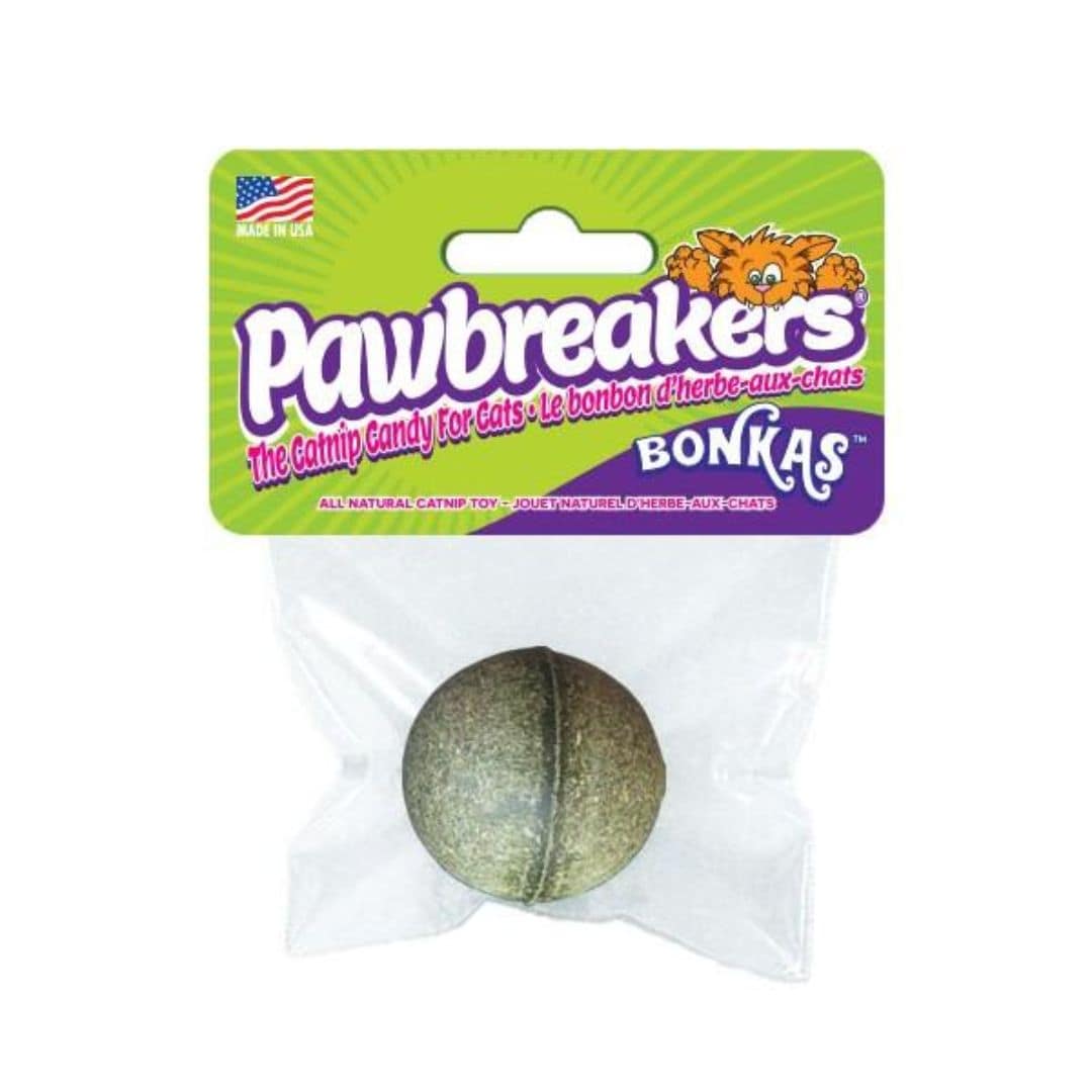 Pawbreakers Bonkas Catnip Ball | Pet Hero