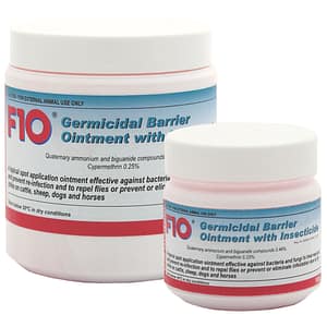F10 Germicidal Barrier Ointment with Insecticide | Pet Hero