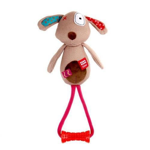 Gigwi Toy Plush Friendz Dog With Johnny Stick | Pet Hero