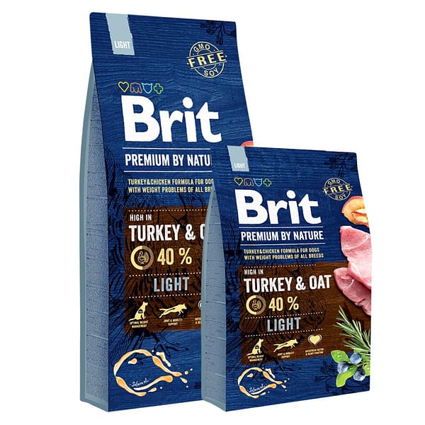 Brit Premium Light Turkey and Oat Dog Food | Pet Hero