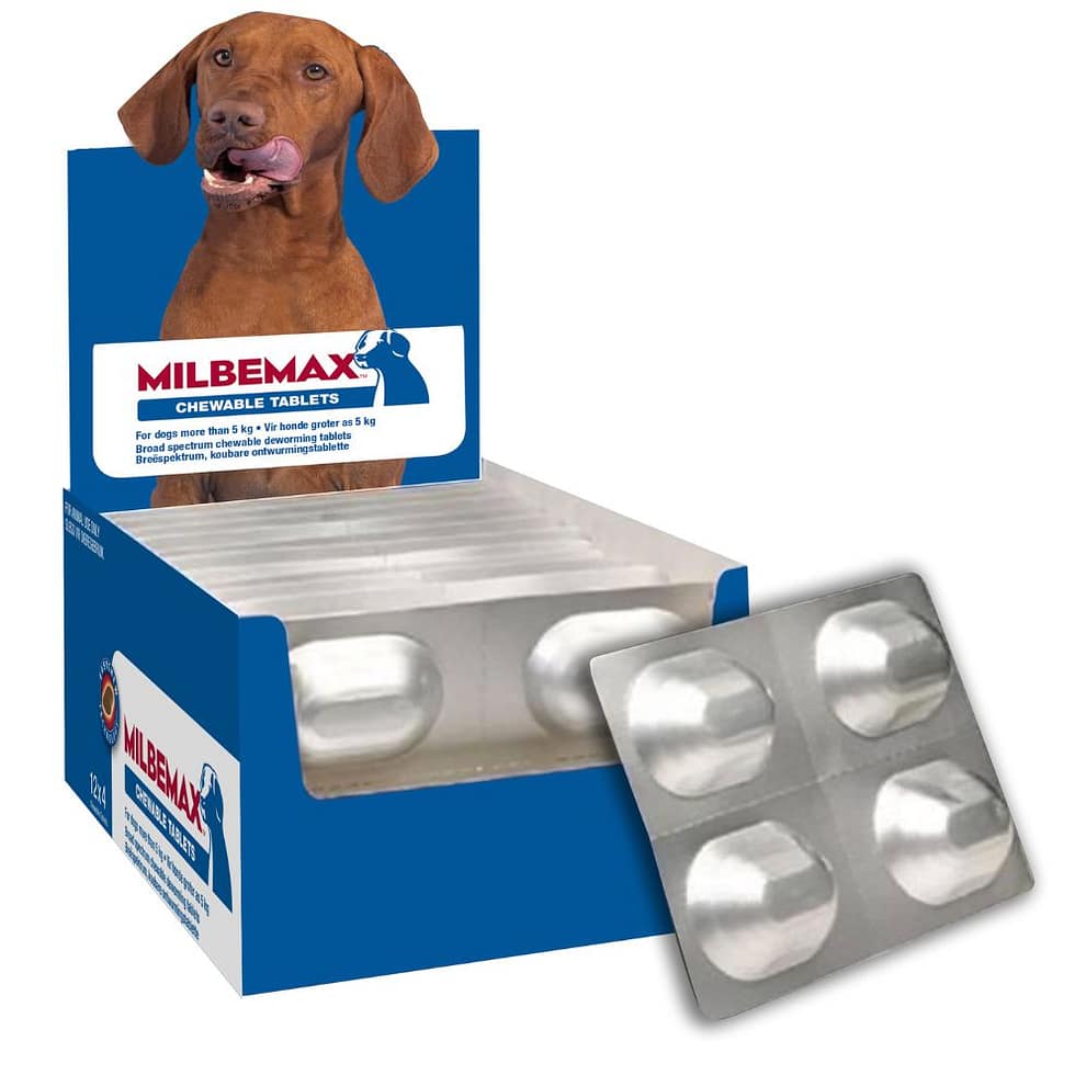 Milbemax Dog Chew Tablet for 5 - 25 kg Dogs | Pet Hero
