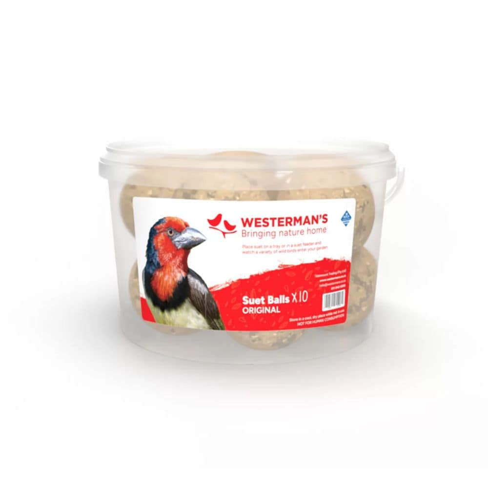 Westerman’s 10 X Suet Balls Original Tub For Birds | Pet Hero